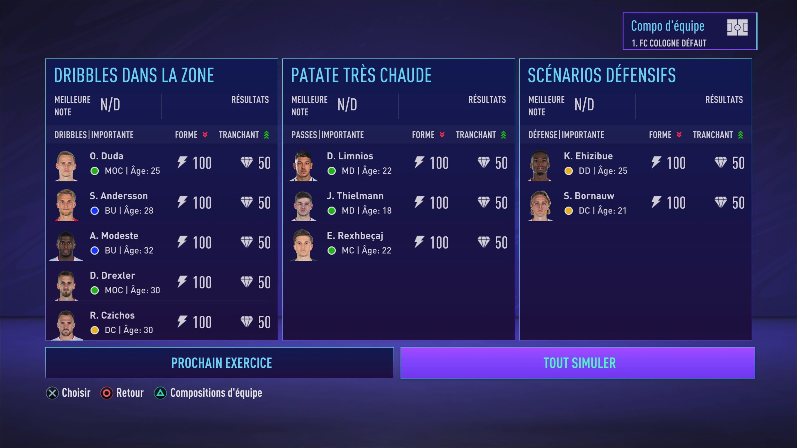 FIFA 21 Entr. Carrière manager (dans les menus) - GameActu